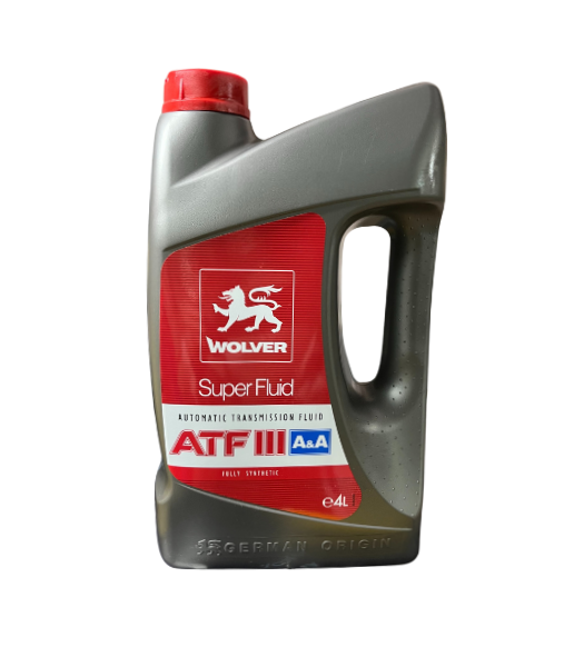 Best Parts - מבית זנדני חלקי חילוף | שמן גיר לבן אוטומט WOLVER Super Fluid ATF III (A&A) | שמנים ...